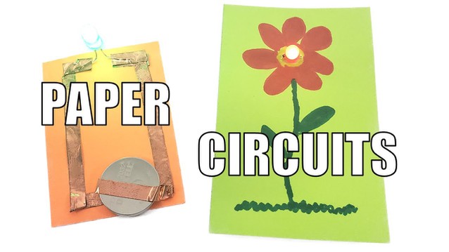 Paper Circuits Make Electrifying Art Science Project