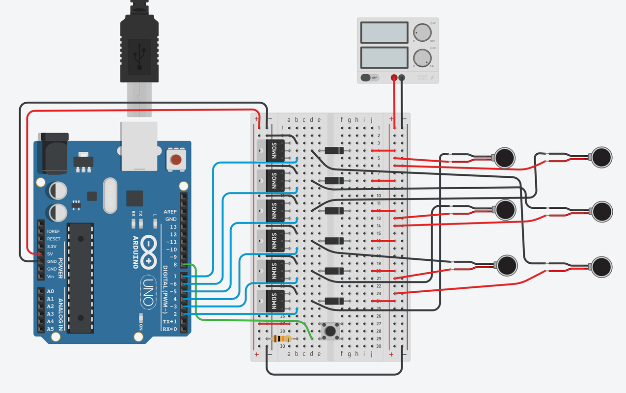 Build A Refreshable Braille Display With Arduino Science Project