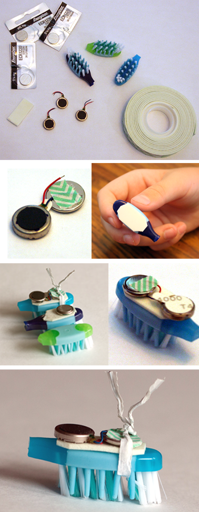 Building Bristlebots: Basic Toothbrush Robotics | Science Buddies Blog