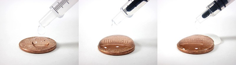 Measuring Surface Tension Of Water With A Penny Science Project